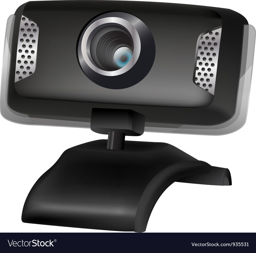 Webcams Royalty Free Vector Image - VectorStock