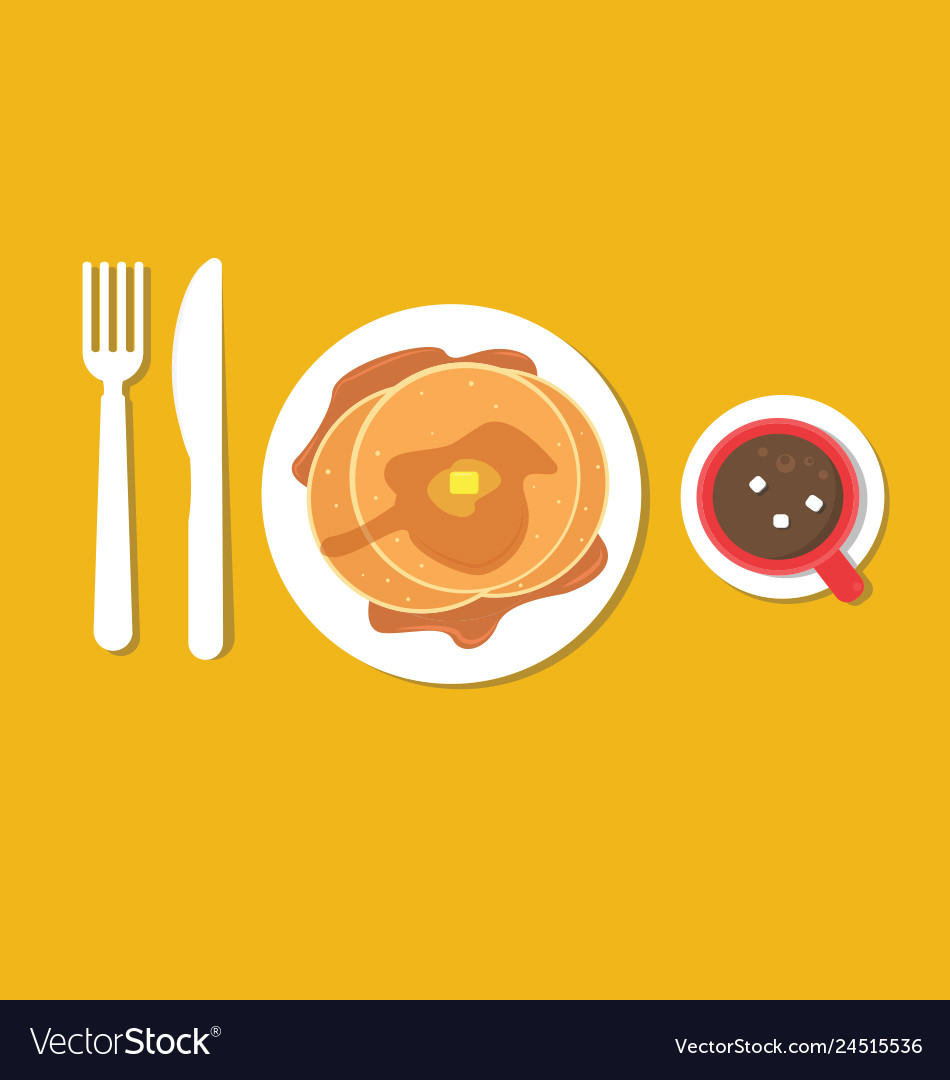 Breakfast Royalty Free Vector Image - VectorStock