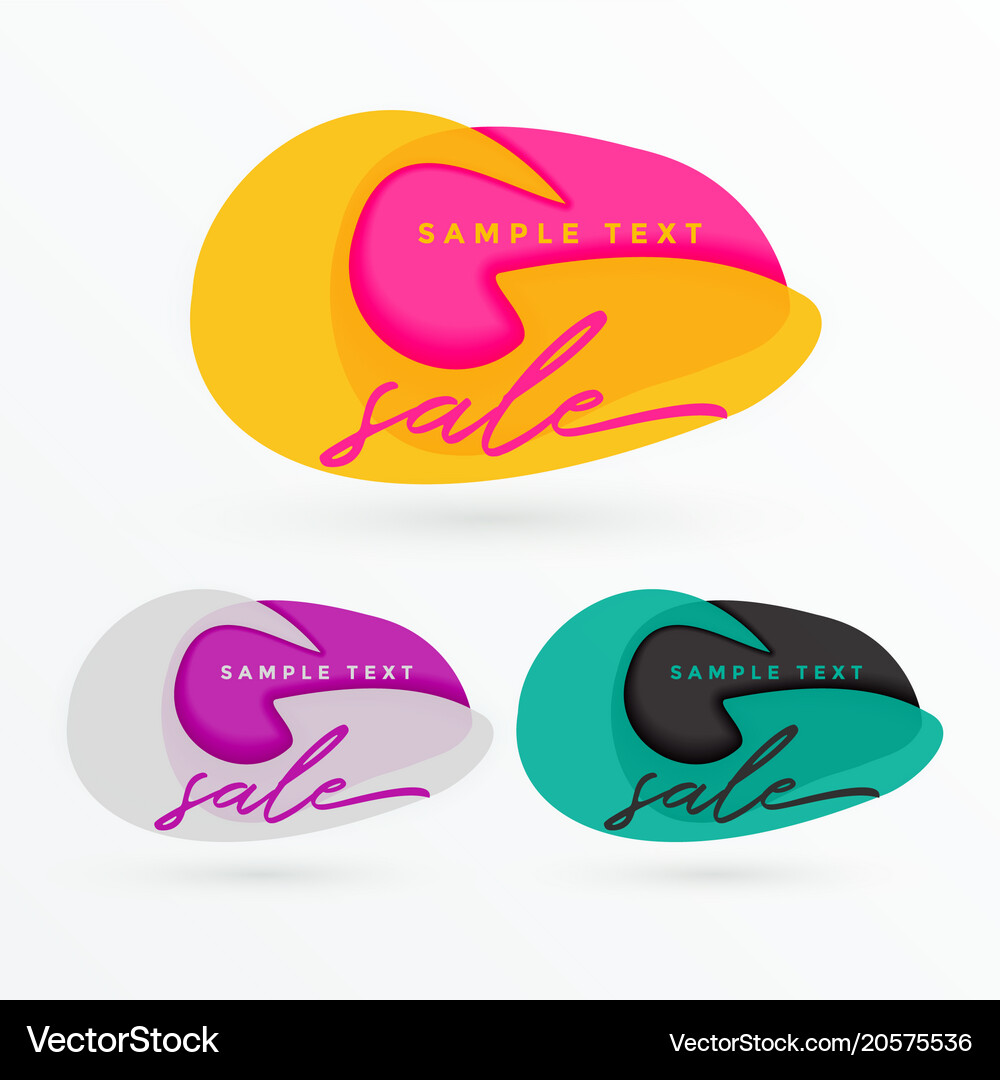 Creative sale banner design Royalty Free Vector Image