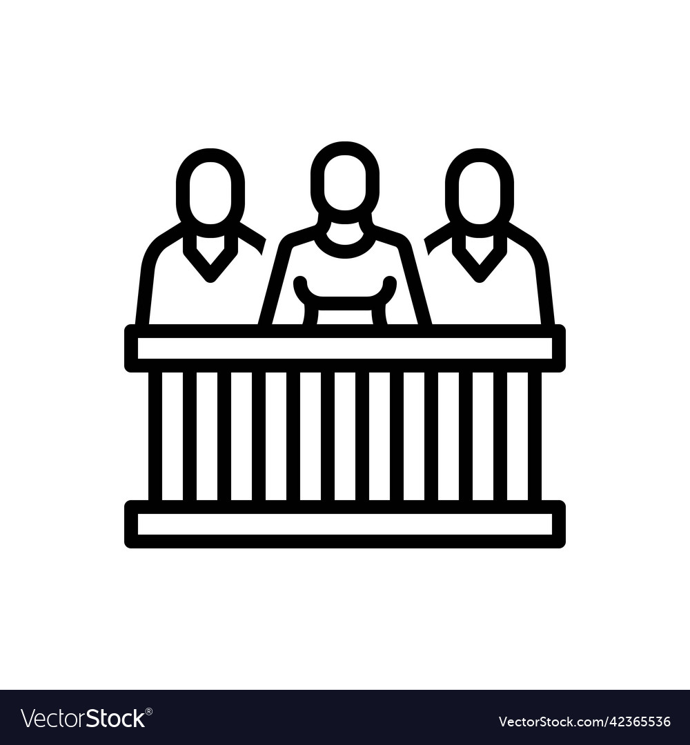 Jury Royalty Free Vector Image - VectorStock