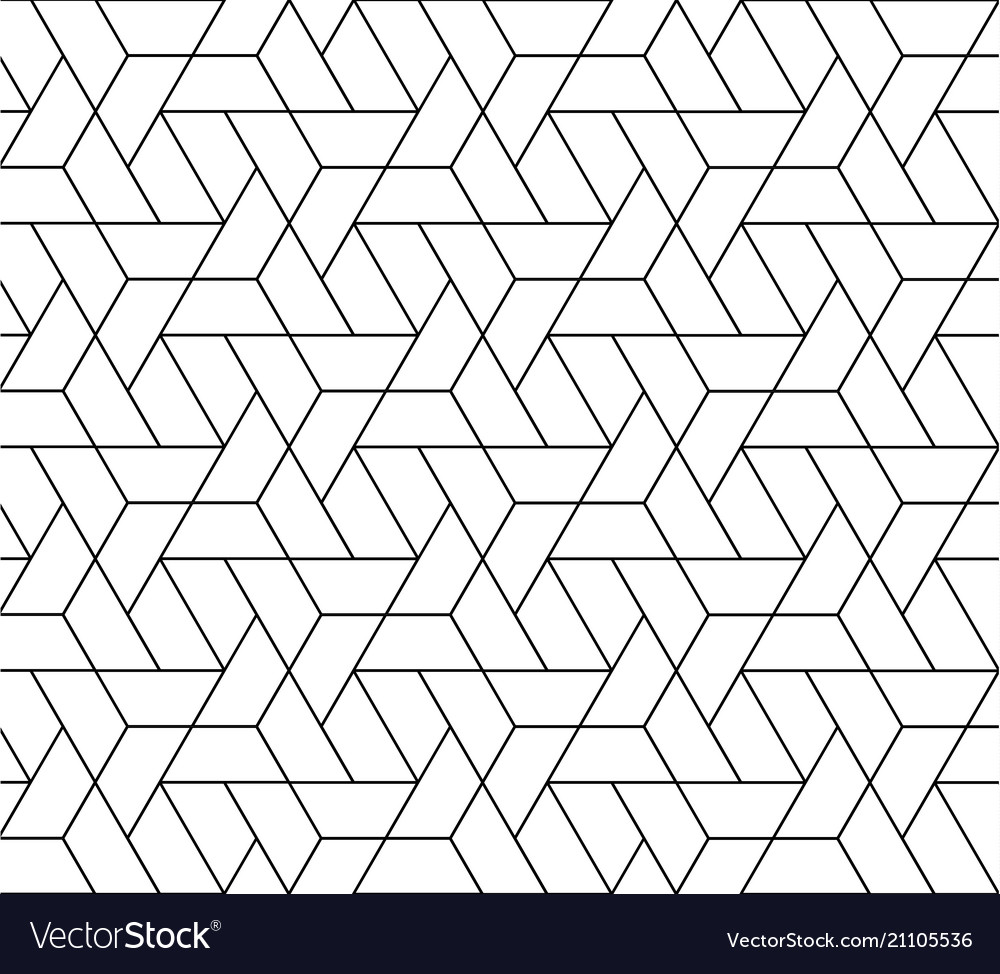 Modern stylish pattern Royalty Free Vector Image