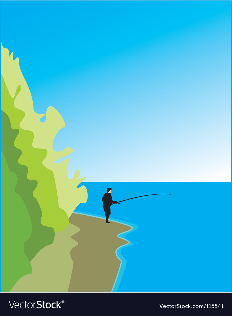 Fishing Royalty Free Vector Image - VectorStock