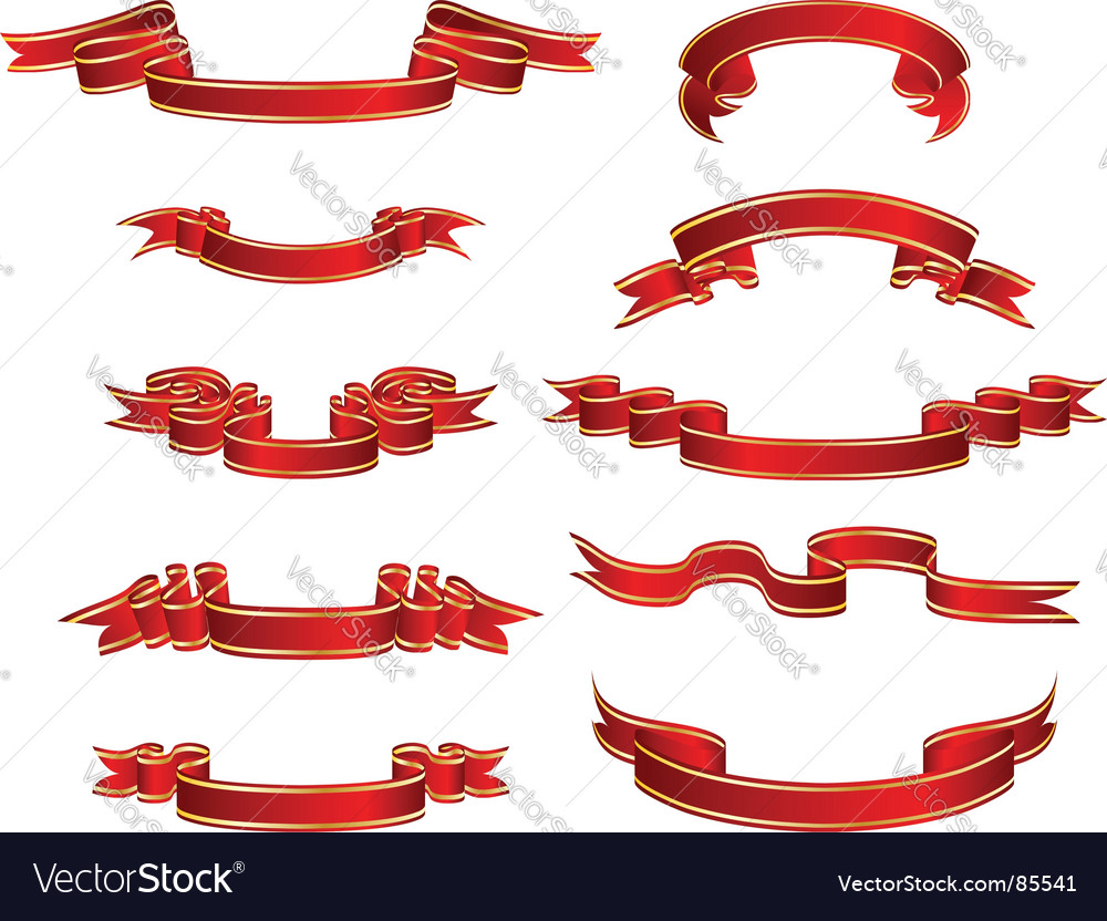 Ribbon Royalty Free Vector Image - VectorStock