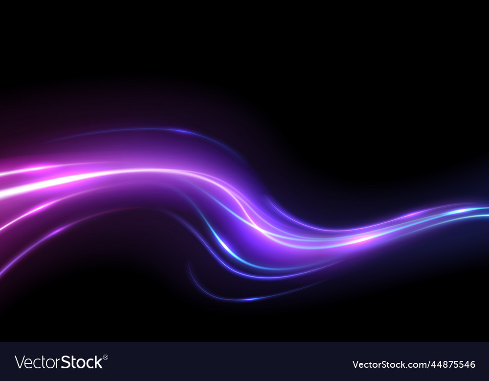 Abstract neon color wave lights background Vector Image Abstract neon color wave lights background Vector Image