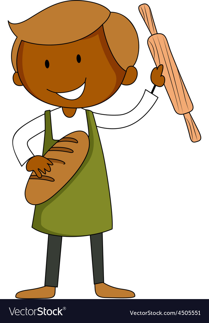Baker Royalty Free Vector Image - VectorStock