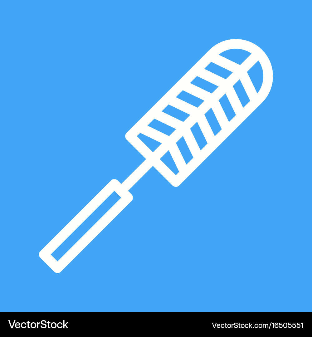 Cobweb duster Royalty Free Vector Image - VectorStock