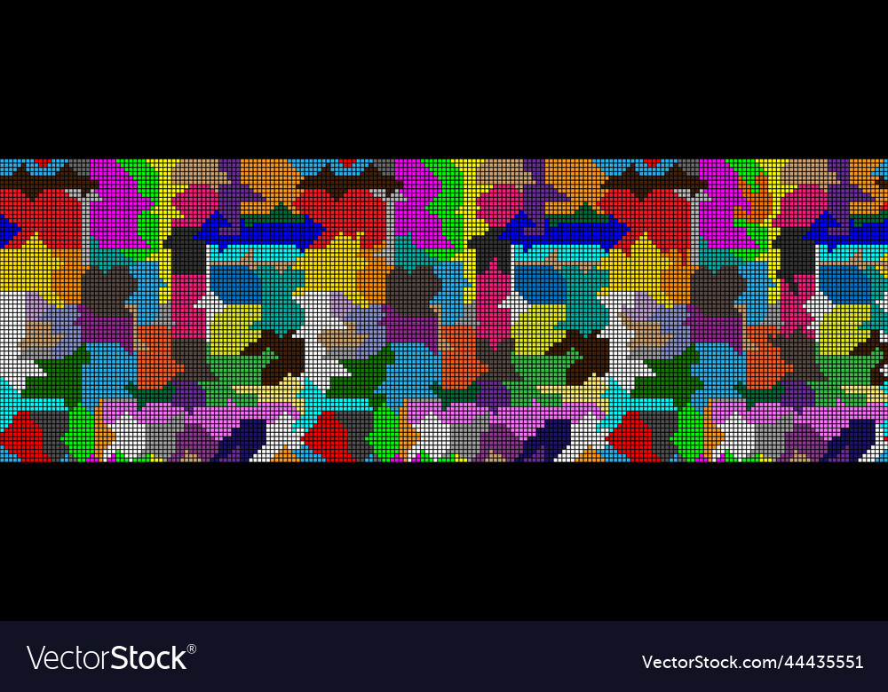 Pixel background Royalty Free Vector Image - VectorStock