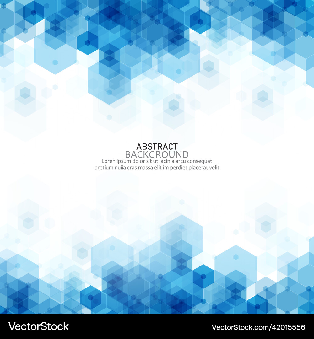 Abstract geometric background of blue Royalty Free Vector
