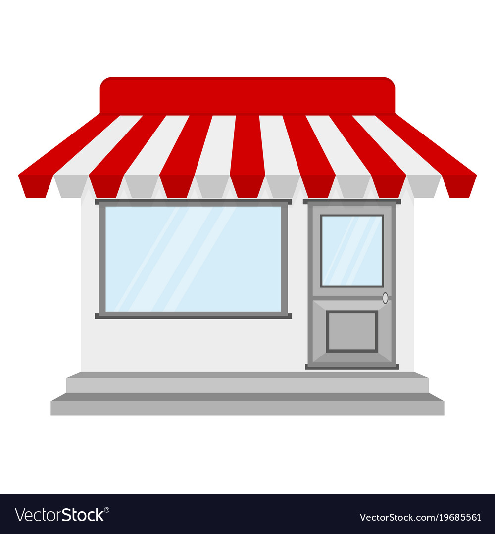 Shopfront Icon Royalty Free Vector Image - VectorStock