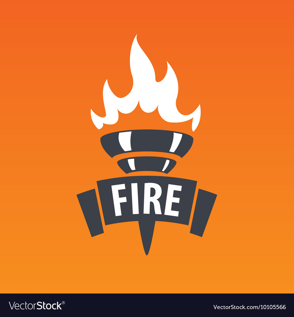 Fire logo Royalty Free Vector Image - VectorStock