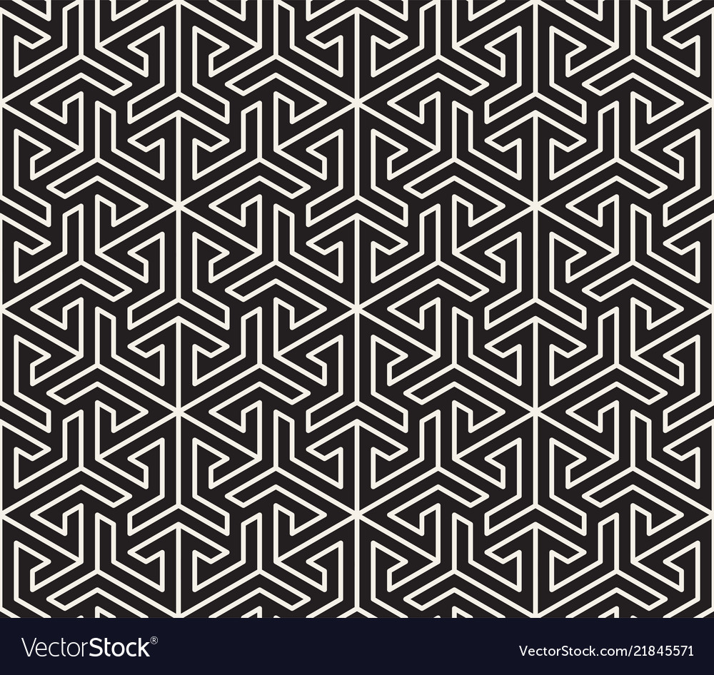 Seamless geometric pattern simple abstract lines Vector Image