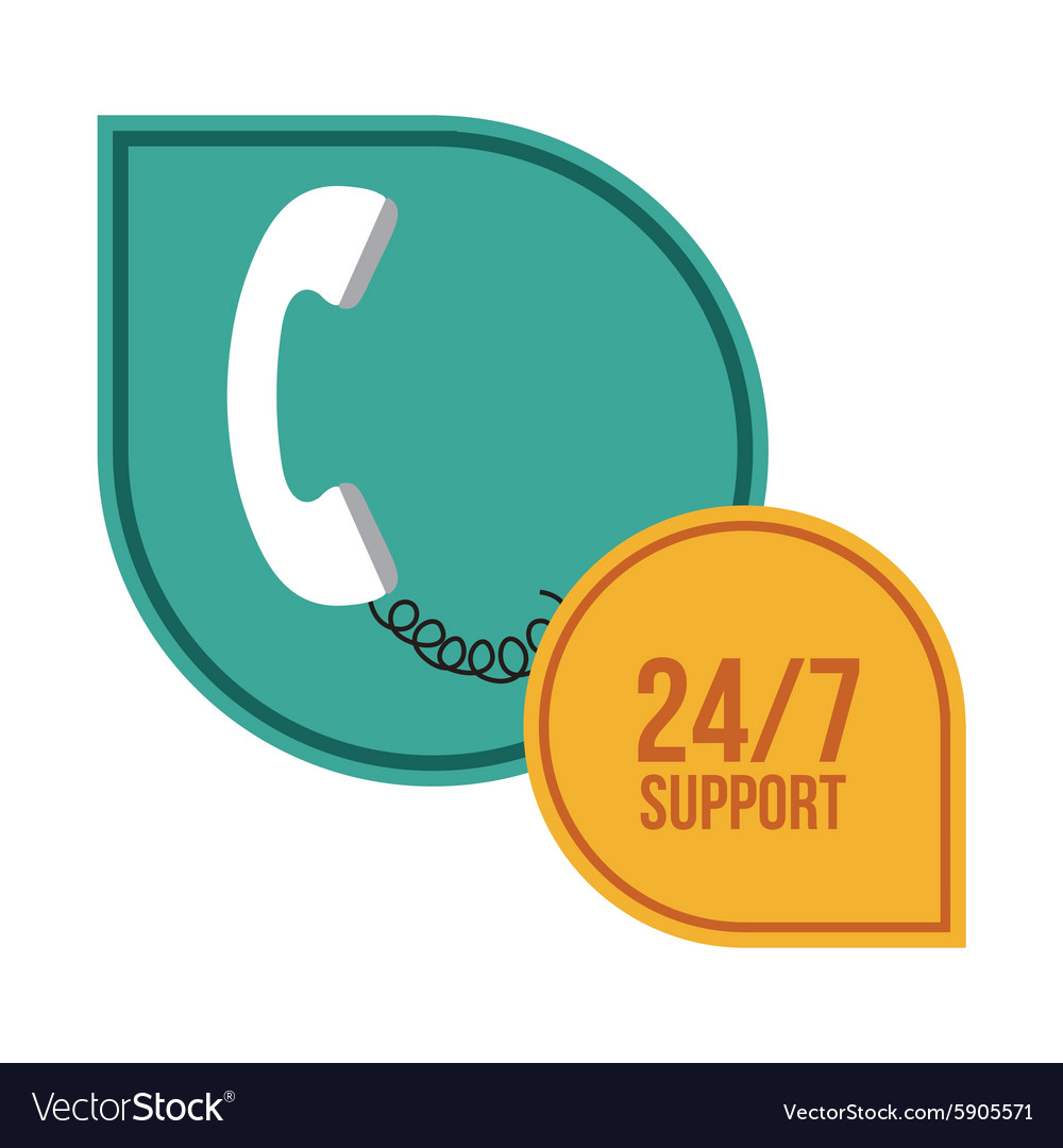 Support design Royalty Free Vector Image - VectorStock