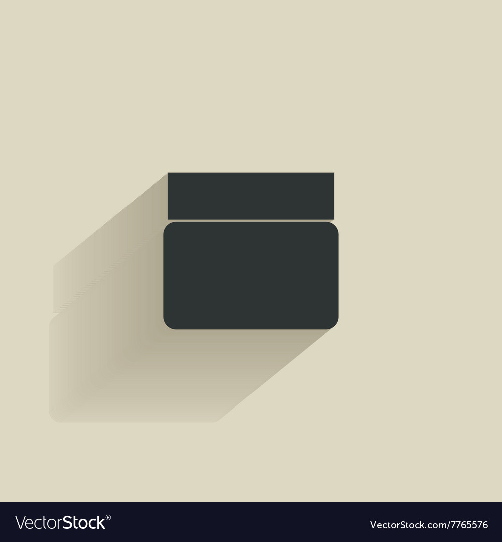 Abstract barber object Royalty Free Vector Image