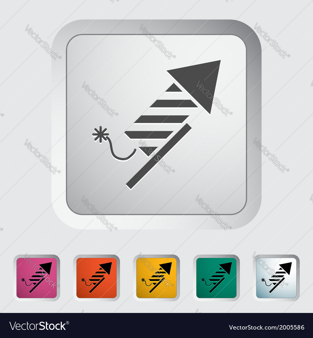 Firework Royalty Free Vector Image - VectorStock