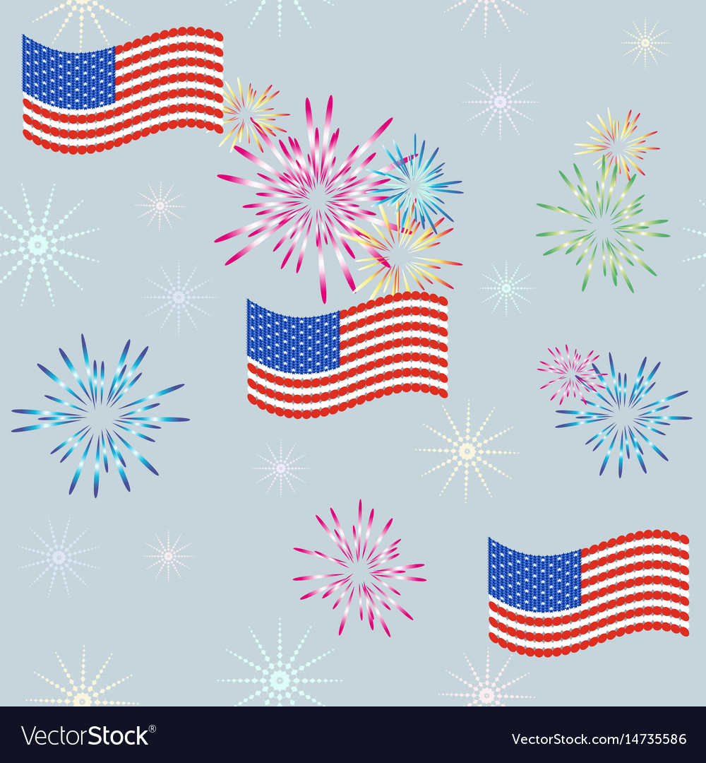 Pattern from national flag Royalty Free Vector Image