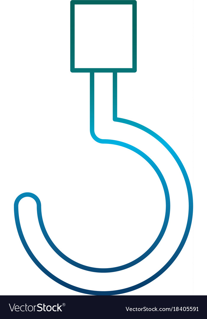 Hook icon image Royalty Free Vector Image - VectorStock