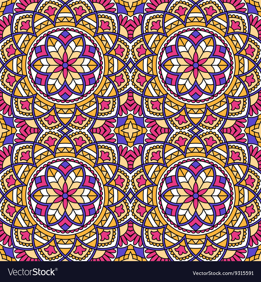 Seamless oriental pattern Royalty Free Vector Image