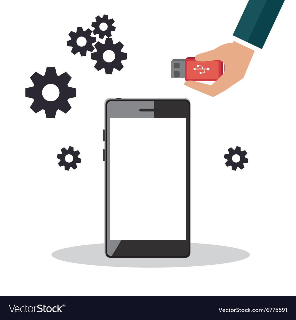 Universal serial bus Royalty Free Vector Image