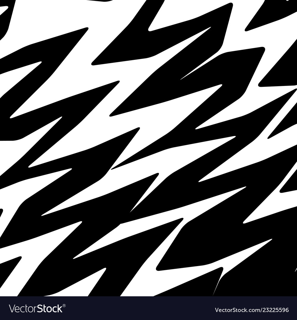 Geometric simple zigzag print wave pattern Vector Image