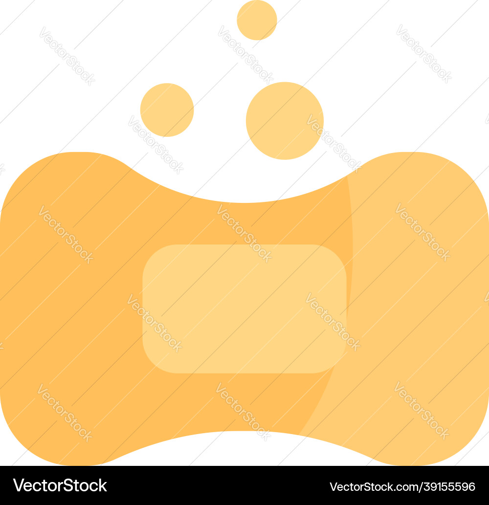 Medical soap icon on white background Royalty Free Vector