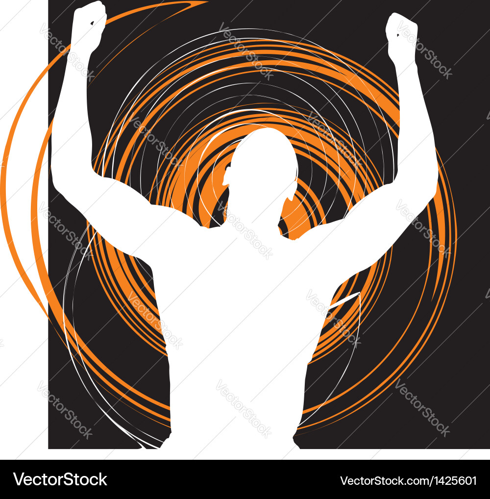Athlete Royalty Free Vector Image - VectorStock