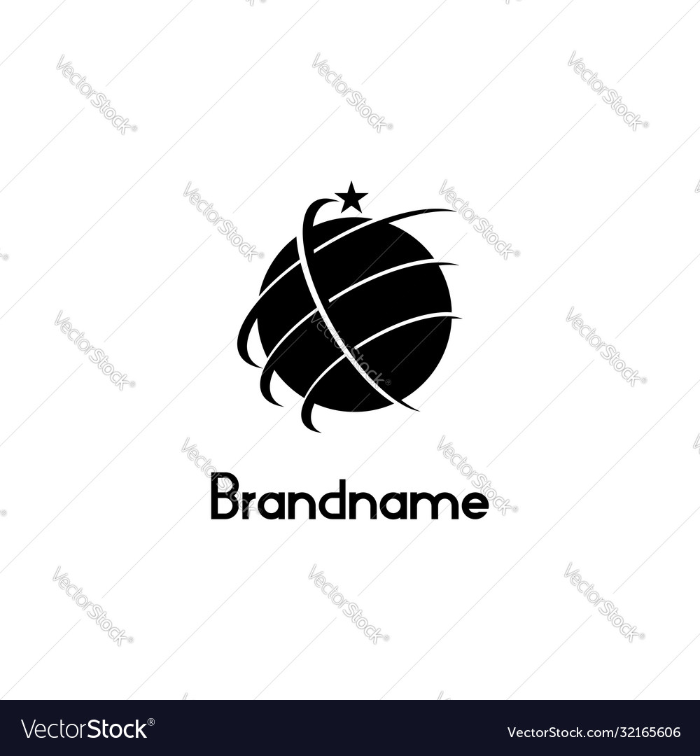 Global logo design Royalty Free Vector Image - VectorStock
