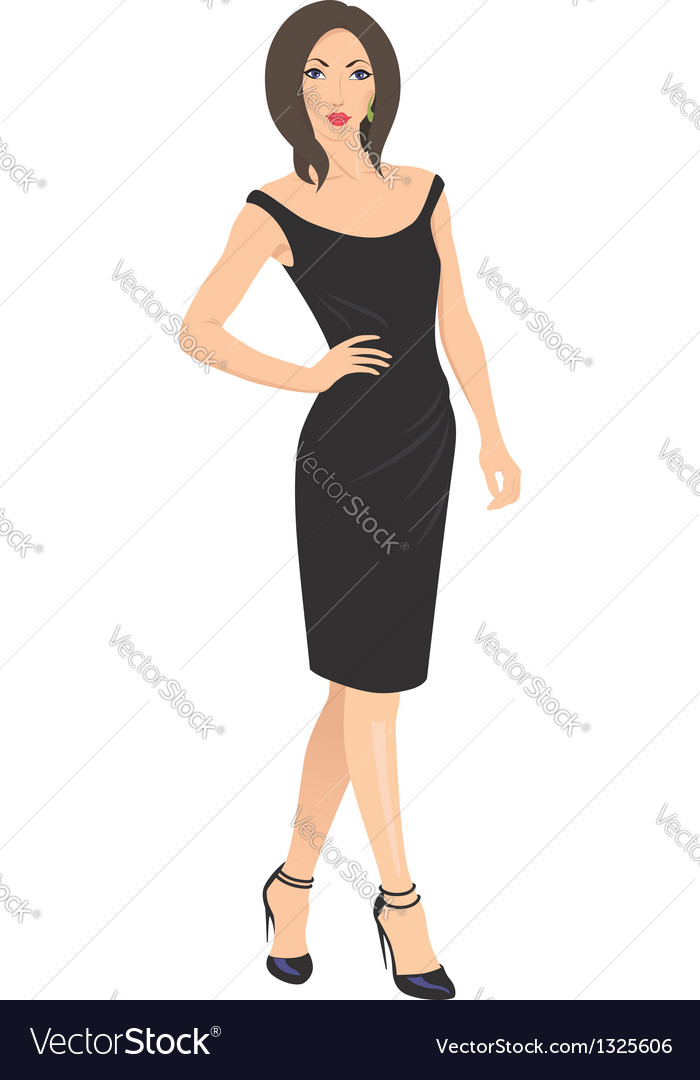 Model Royalty Free Vector Image - VectorStock