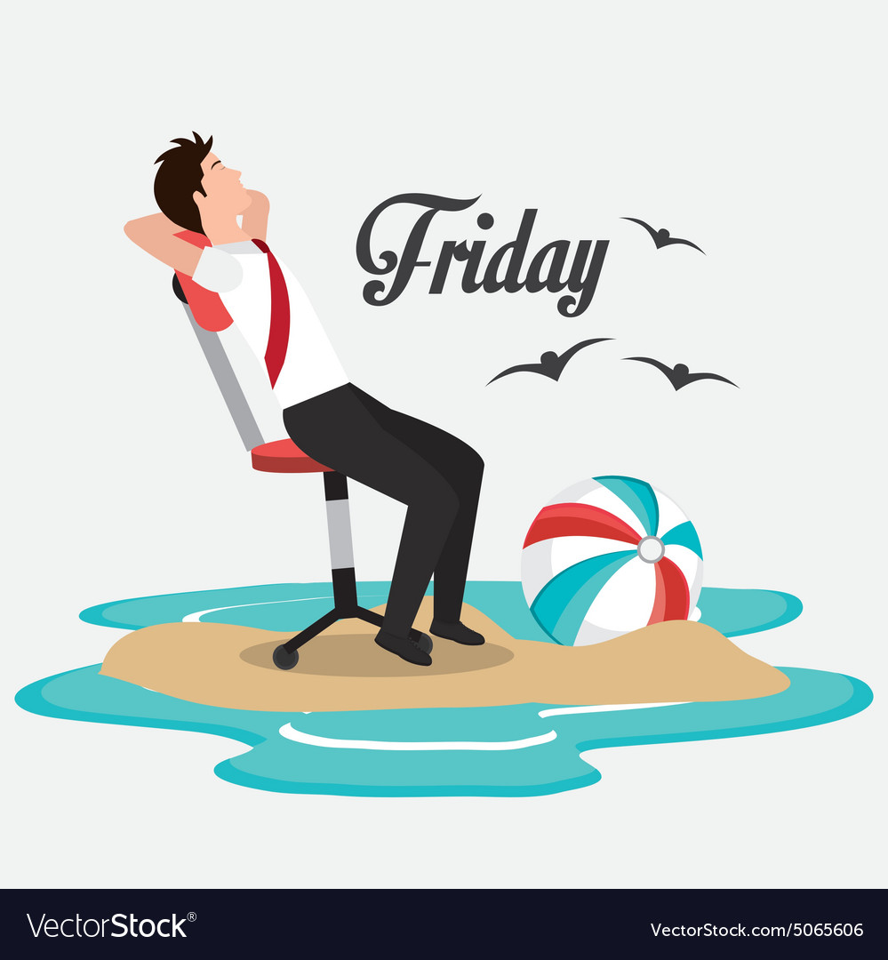Weekend design Royalty Free Vector Image - VectorStock