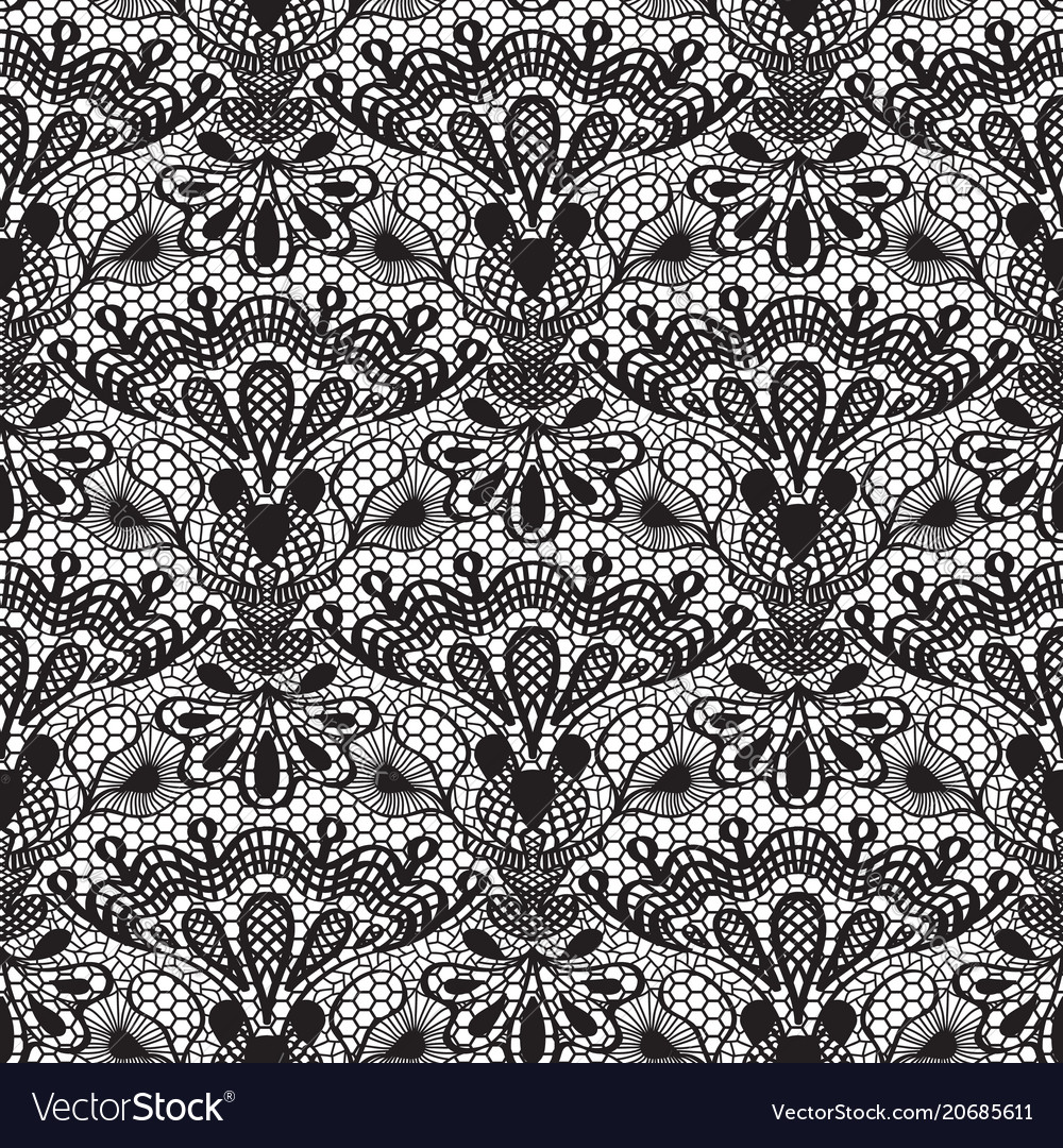 Intricate Lace Pattern Royalty Free Vector Image