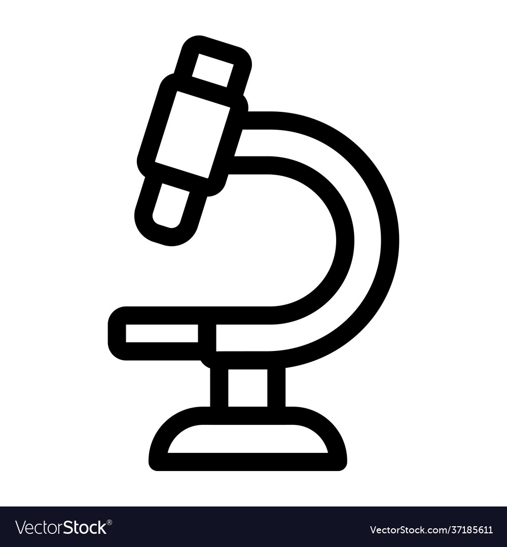 Mikroskop Lizenzfreies Vektorbild - VectorStock