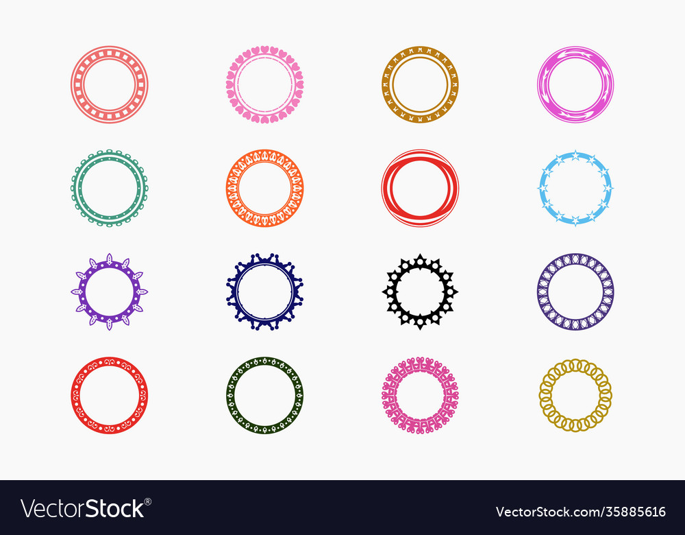 Circle Royalty Free Vector Image - VectorStock