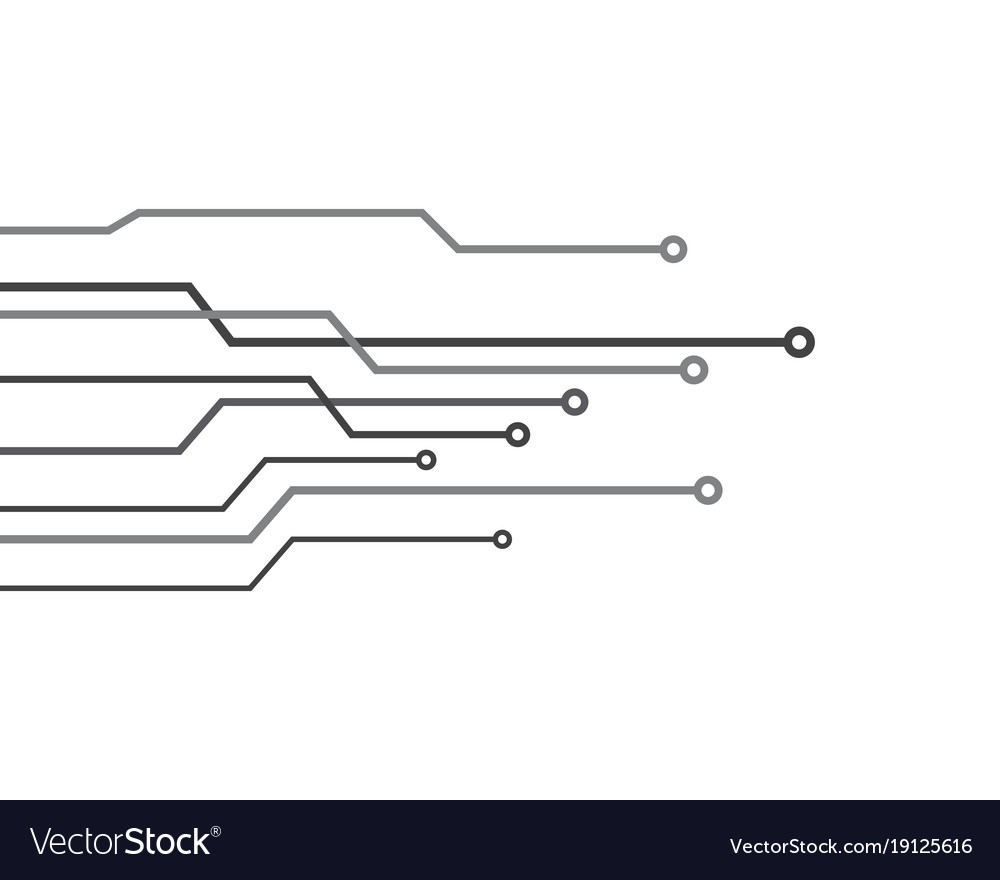 Future technology cyber Royalty Free Vector Image
