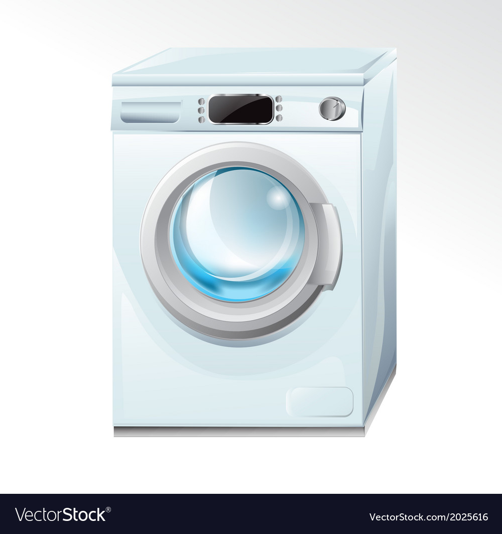 Washing machine Royalty Free Vector Image - VectorStock