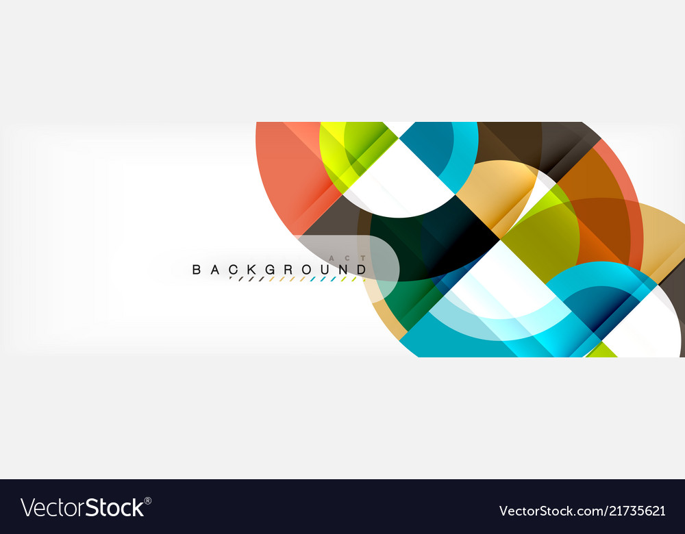 Circular abstract background Royalty Free Vector Image