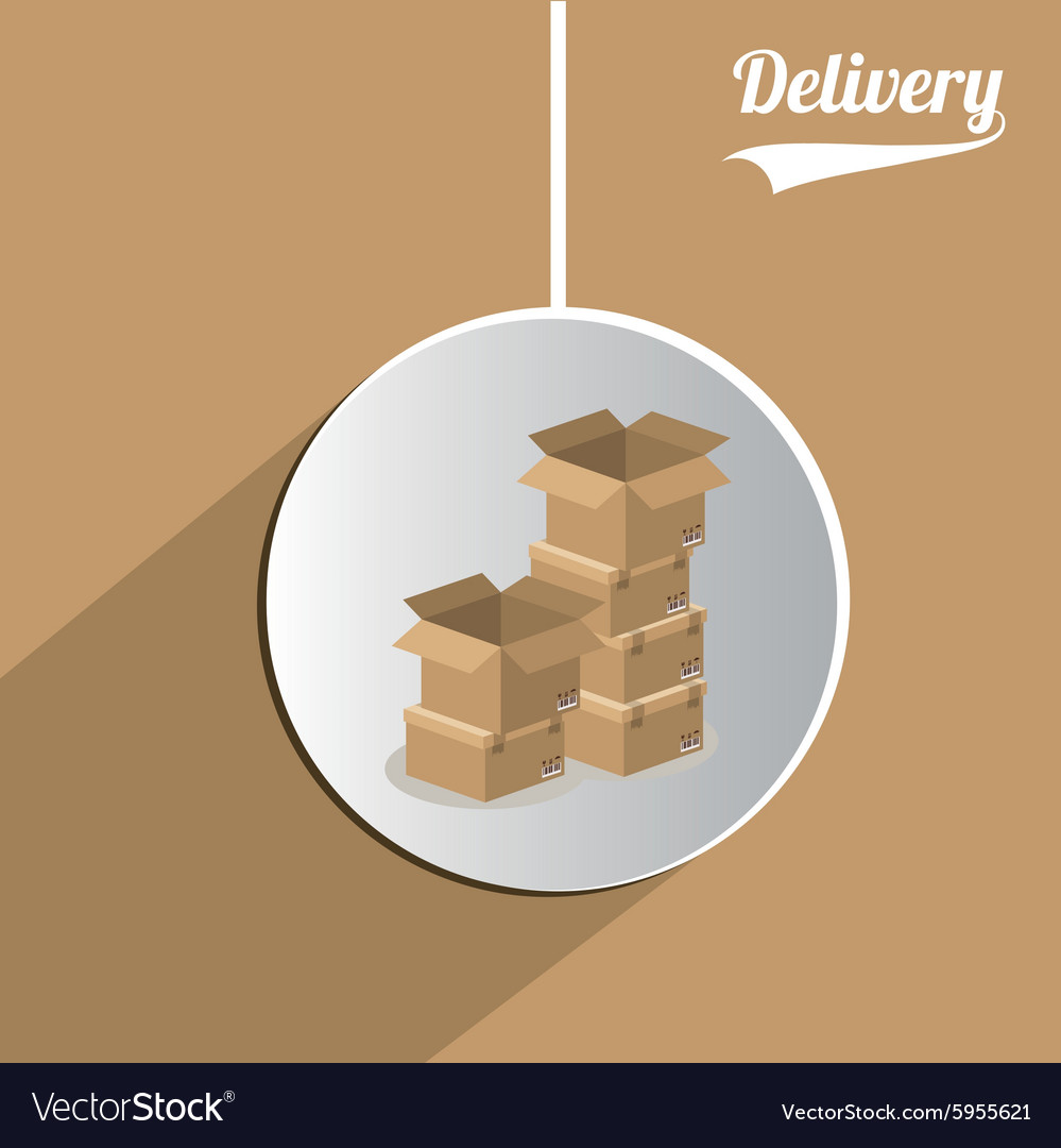 Delivery design Royalty Free Vector Image - VectorStock