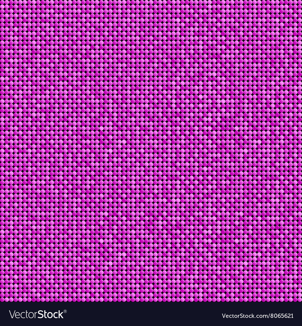 Pink sequin background square frame eps 10 Vector Image