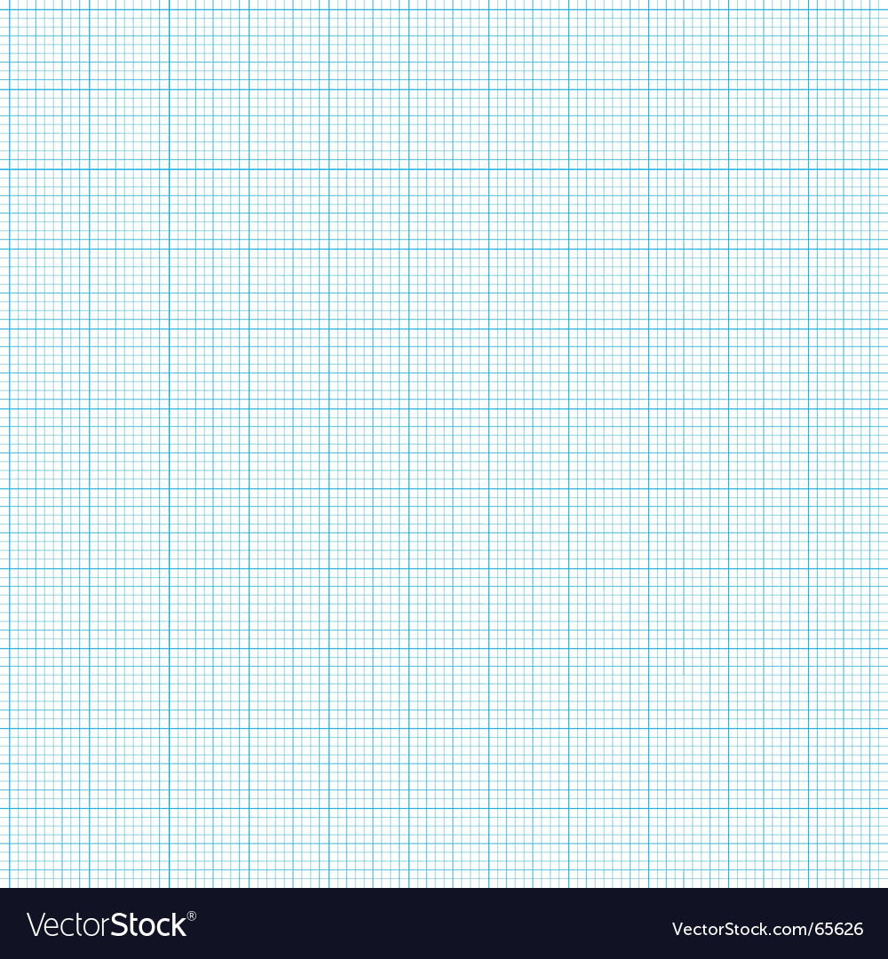 Graph paper Royalty Free Vector Image - VectorStock