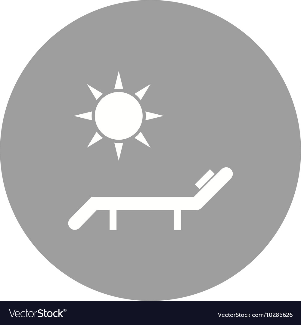 Sun bathing Royalty Free Vector Image - VectorStock