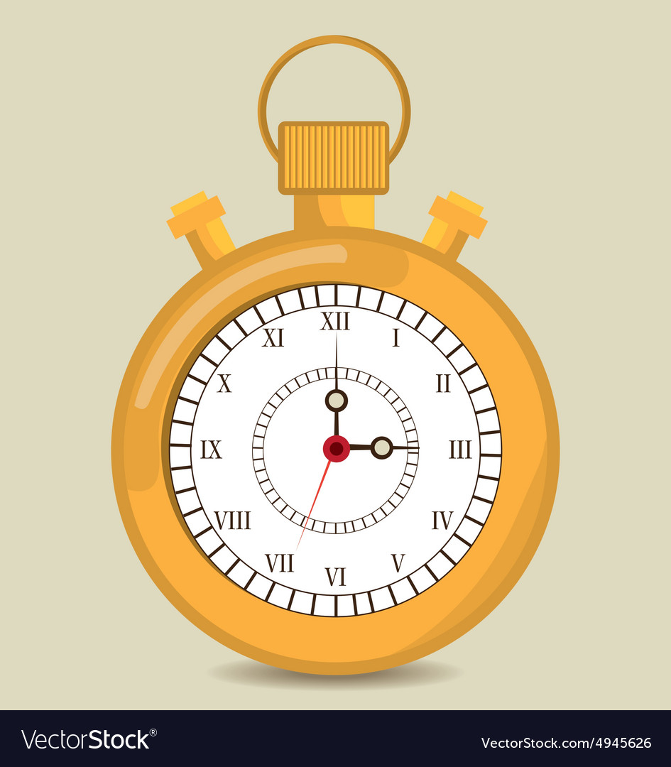 Time design Royalty Free Vector Image - VectorStock
