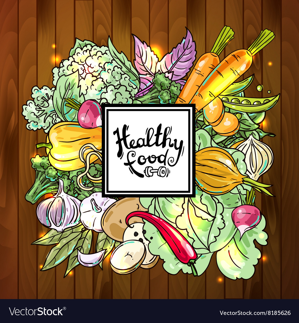 Vegetables Royalty Free Vector Image - VectorStock