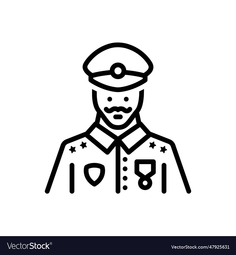 Commander Royalty Free Vector Image - VectorStock