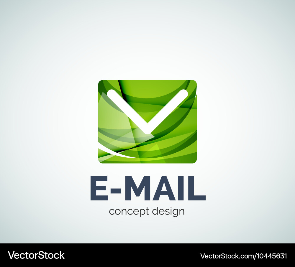 E-mail logo business branding icon Royalty Free Vector Image