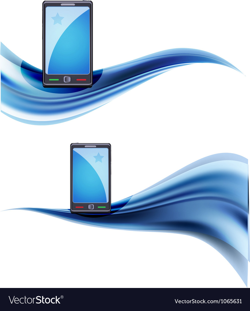 Mobile background Royalty Free Vector Image - VectorStock