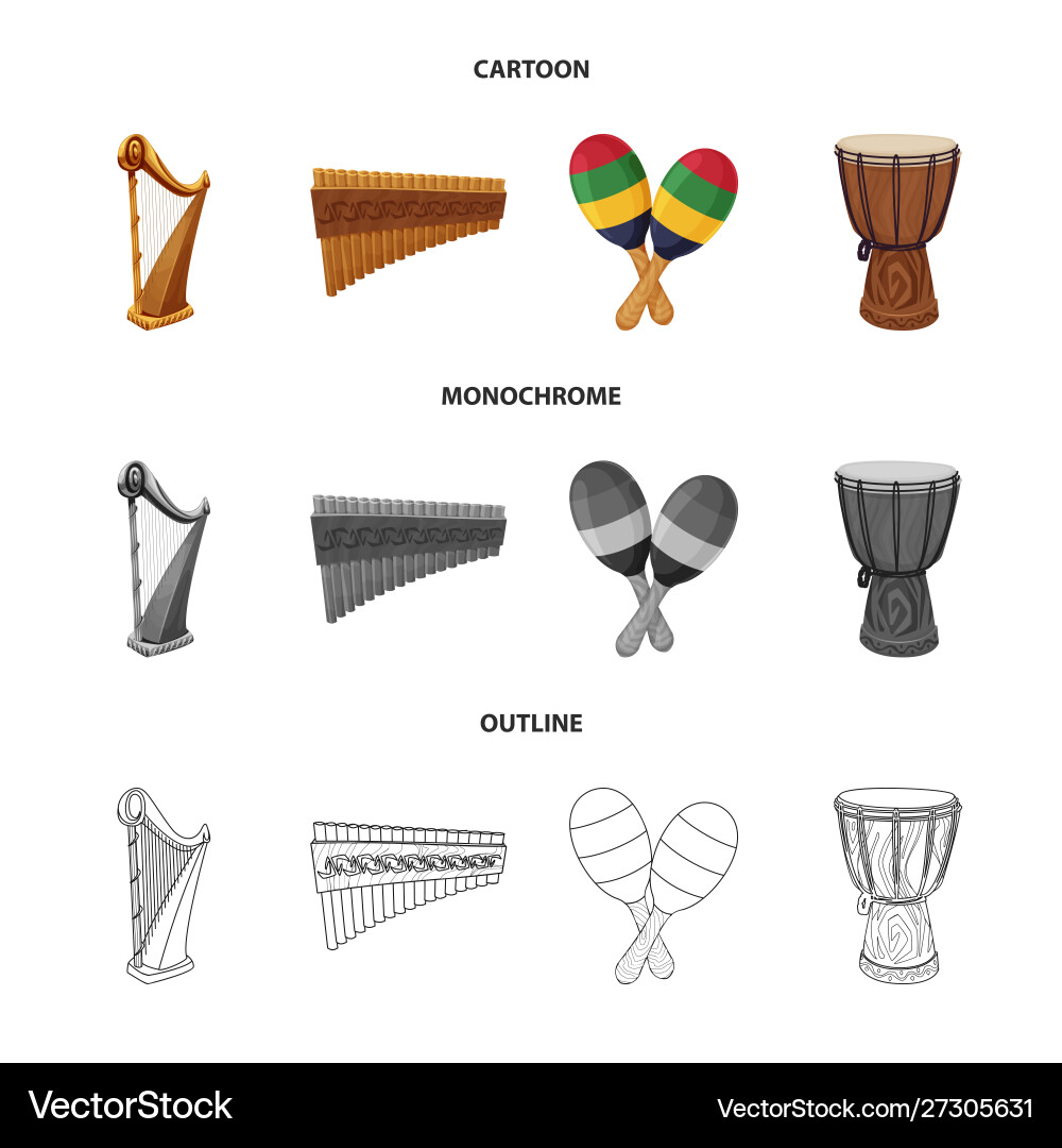 Music and tune sign Royalty Free Vector Image - VectorStock