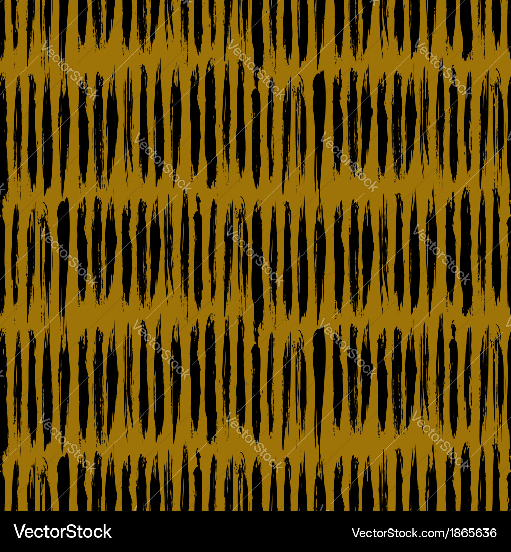 Hand drawn striped seamless pattern Royalty Free Vector