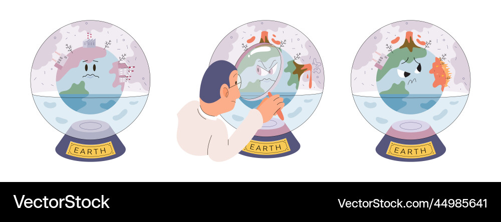 Global warming high temperature and hot weather Vector Image