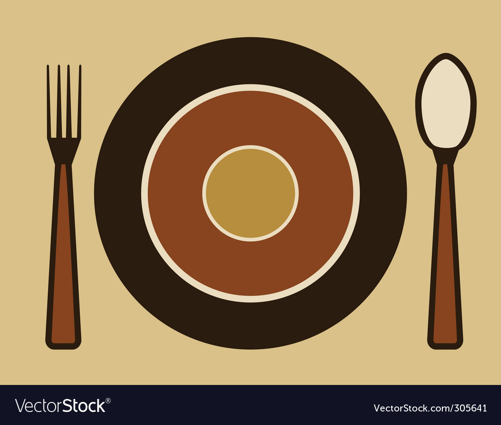 Plate Royalty Free Vector Image - VectorStock