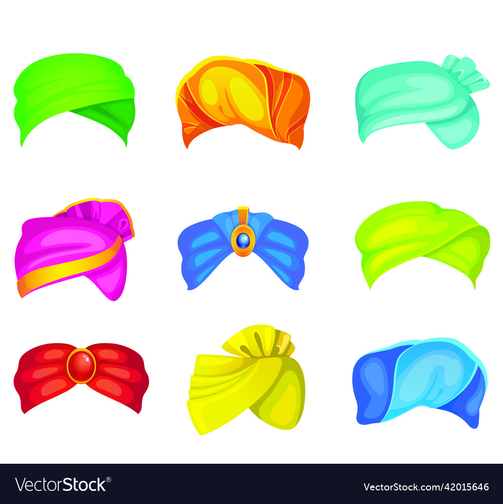 Arabic caps Royalty Free Vector Image - VectorStock