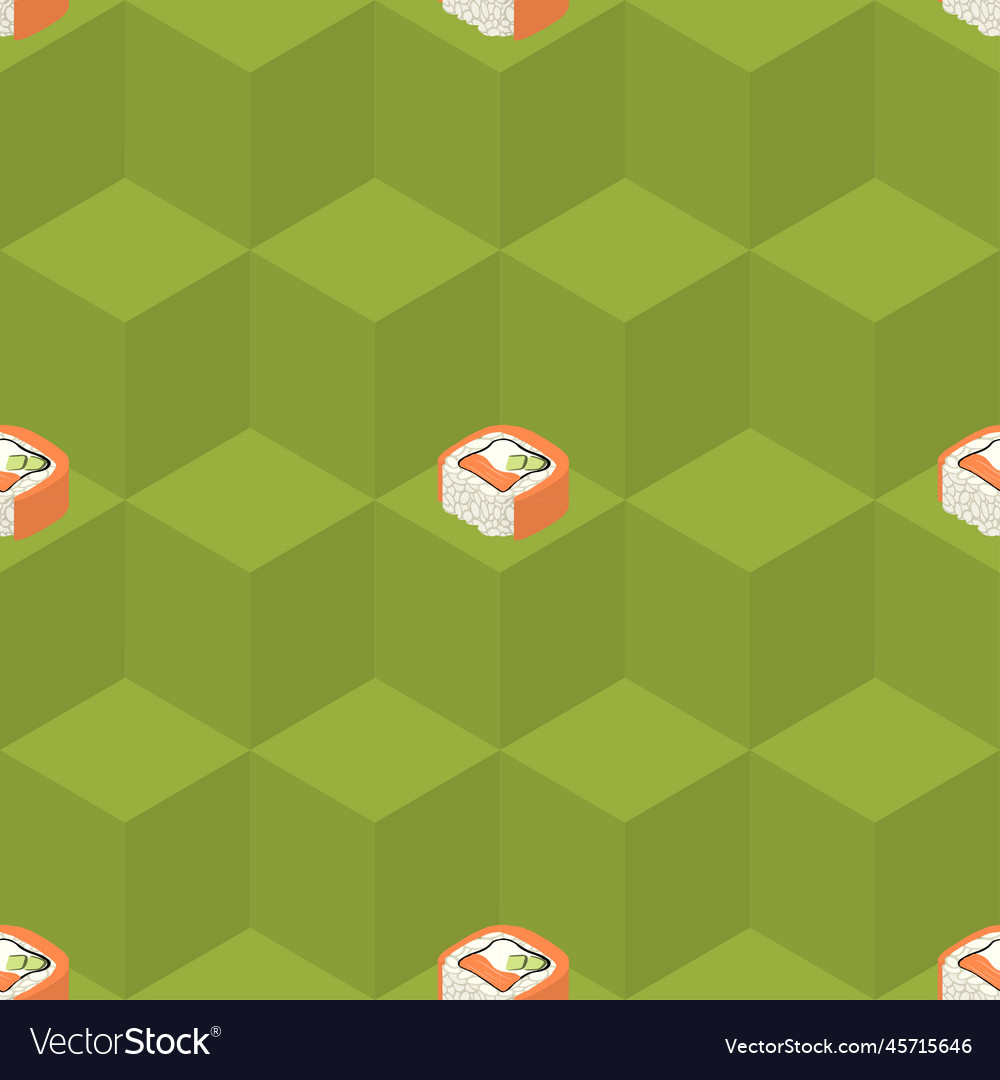 Isometric pattern Royalty Free Vector Image - VectorStock