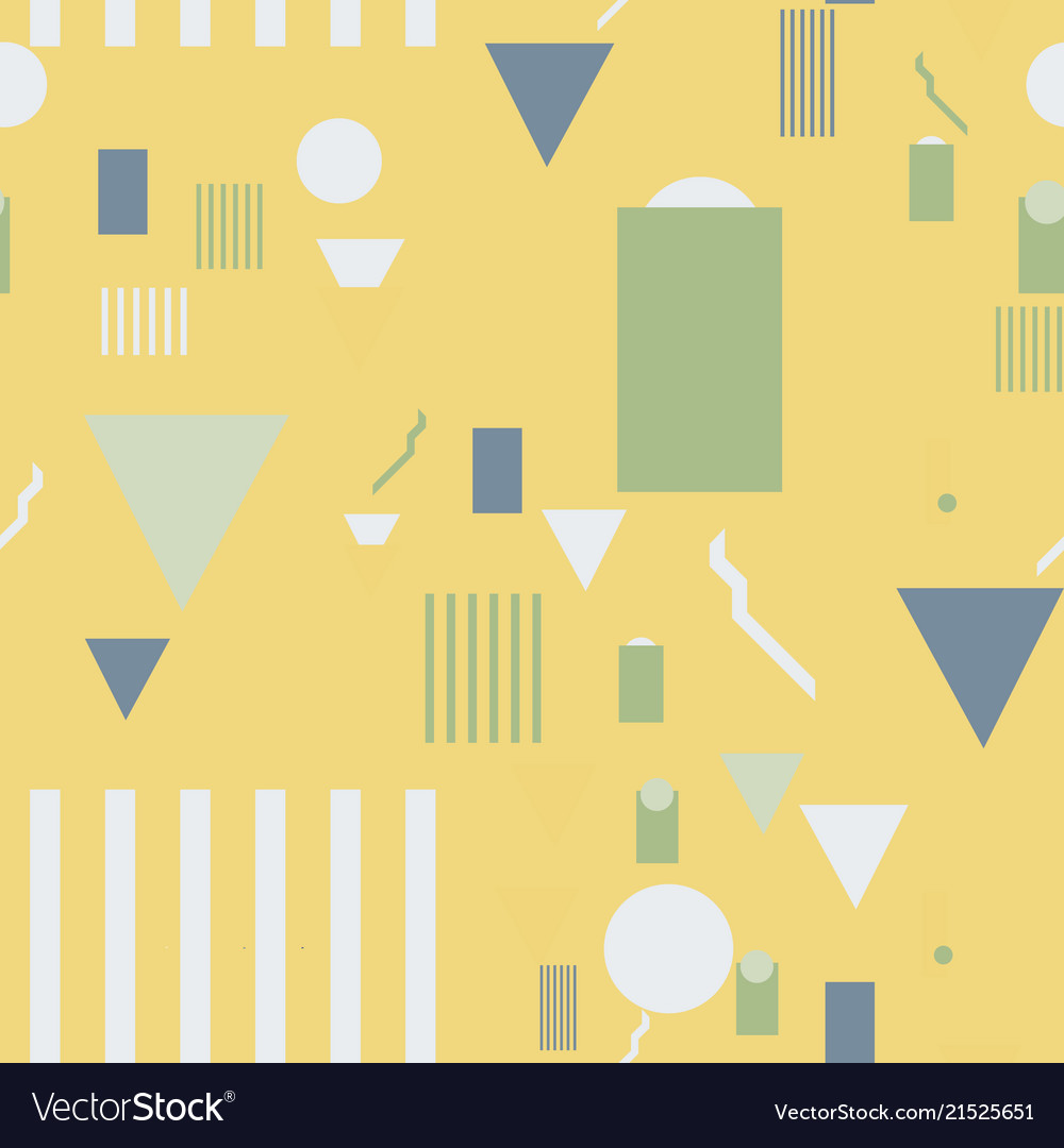 Simple geometry seamless pattern Royalty Free Vector Image